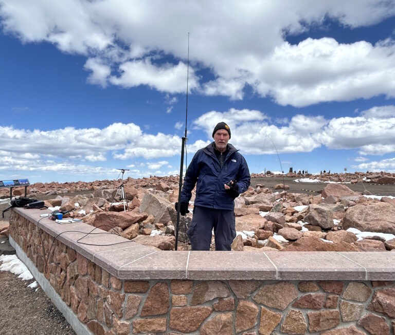 Operating W1AW/0 on Pikes Peak - Above Average Terrain